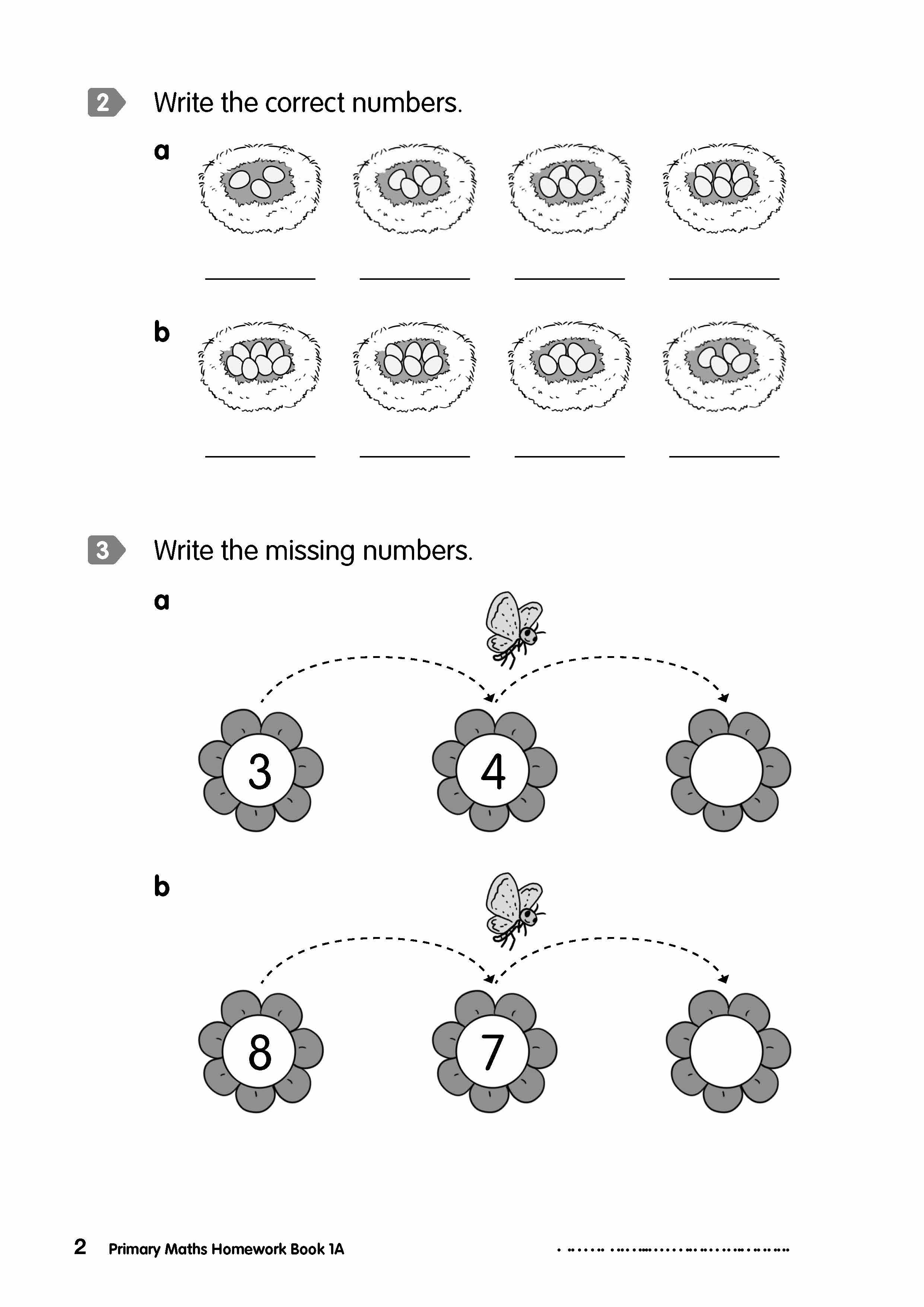 PRIMARY MATHS HOMEWORK P1 BK 1A | Pacific Bookstores