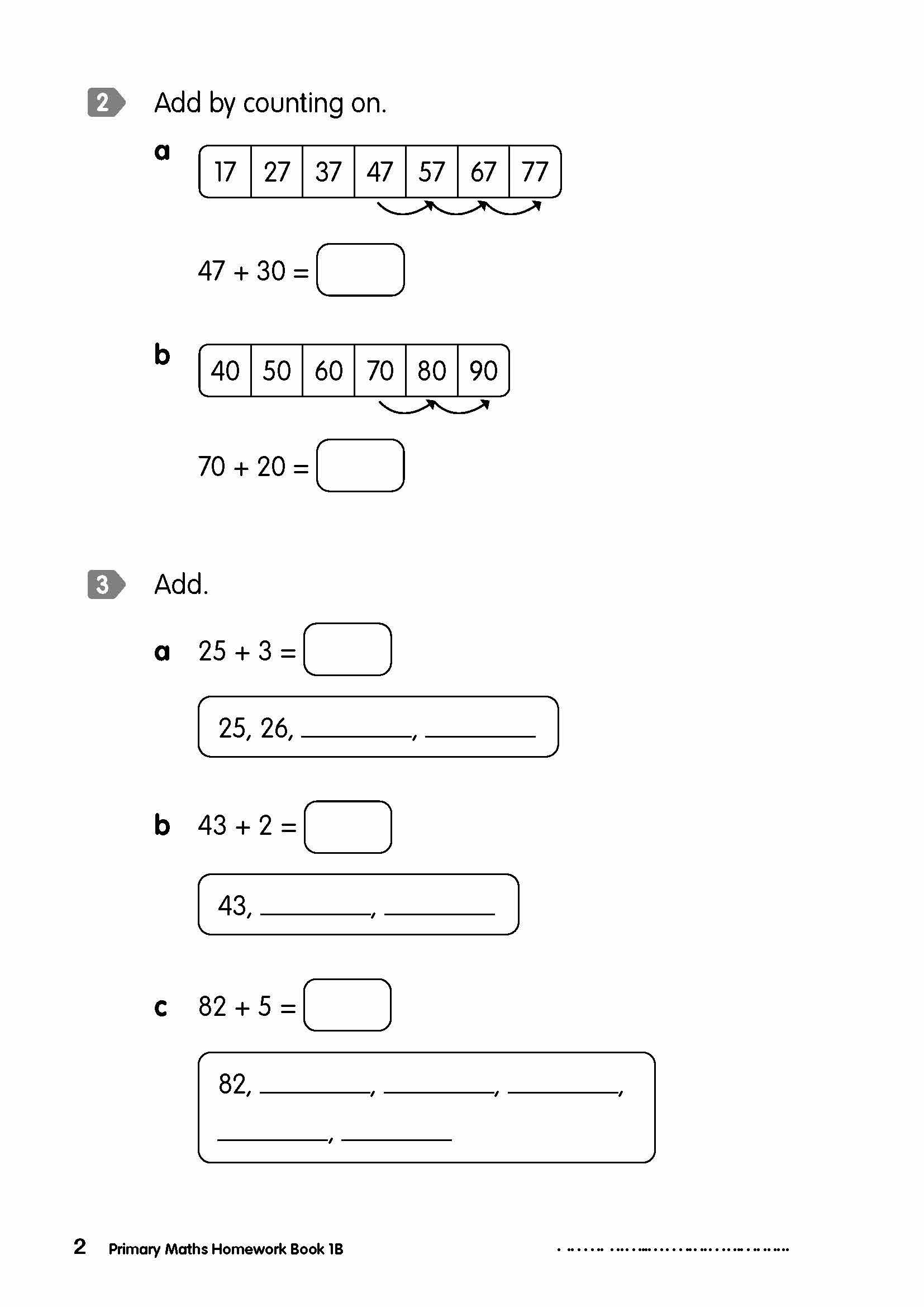 PRIMARY MATHS HOMEWORK P1 BK 1B | Pacific Bookstores